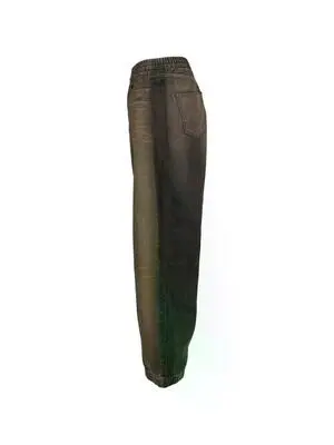 Adidas X Avavav Elasticated-waist Wide-leg Jeans