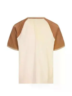 AUTRY Logo Print Raglan Sleeve T-shirt - Neutrals