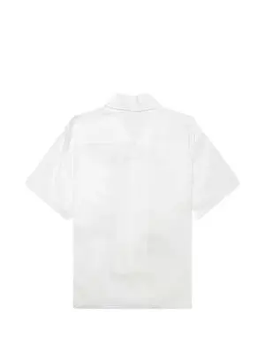 NEIGHBORHOOD Embroidered-logo Short-sleeve Shirt - White