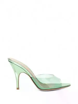 GIANVITO ROSSI Sofia Mules 95 - Green