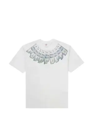 Supreme Mm6 Maison Margiela Money-print T-shirt - White