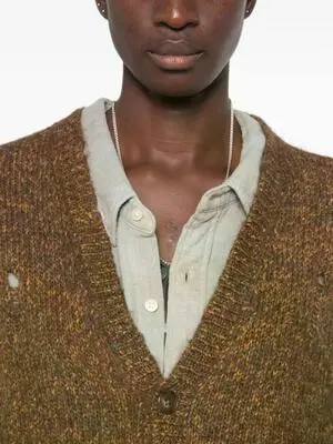 R13 Distressed Boyfriend Cardigan
