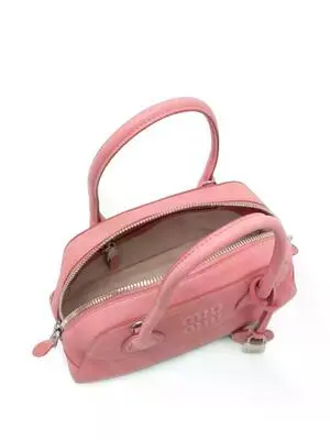 Miu Miu Vivant Nappa Leather Bag - Pink