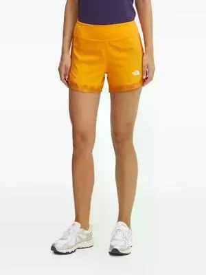 The North Face Logo-print Panelled Shorts - Orange