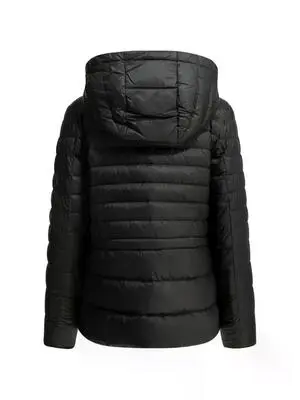 Moncler Raies Quilted Hooded Coat - Black