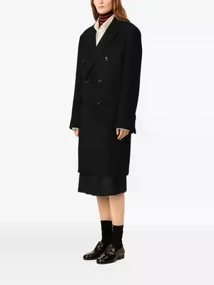 AMI Paris Double-breasted Wool Coat