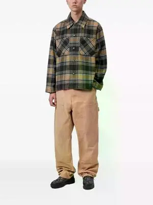 Carhartt Work In Progress Parson Checked Shirt - Black