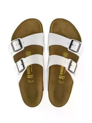 BIRKENSTOCK Arizona Buckle-fastening Sandals - White