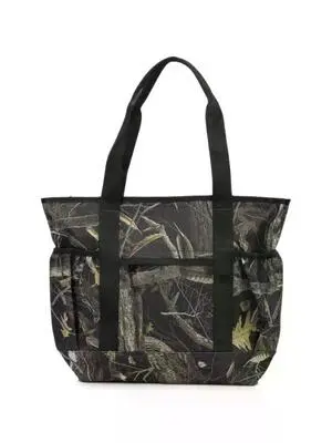 Carhartt Work In Progress Tree-print Logo-patch Tote Bag - Black