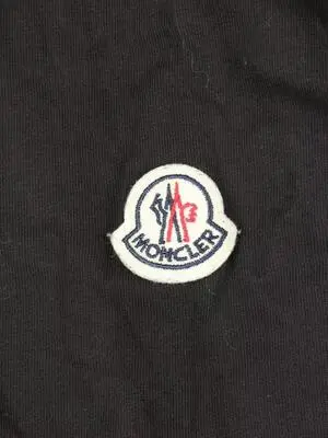 Moncler 2000s Logo Patch T-shirt - Black