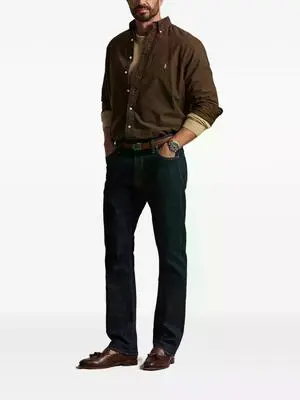Polo Ralph Lauren Garment-dyed Oxford Shirt - Brown
