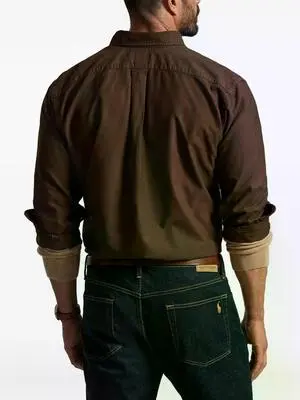 Polo Ralph Lauren Garment-dyed Oxford Shirt - Brown