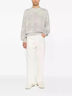 Emporio Armani Logo-patterned Jacquard Sweater