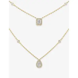 Messika My Twin 2-row Diamond Necklace