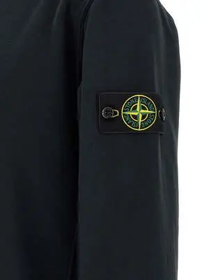 Stone Island Badge Sweatshirt - Blue