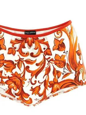 Dolce & Gabbana Maiolica' Bikini - Orange