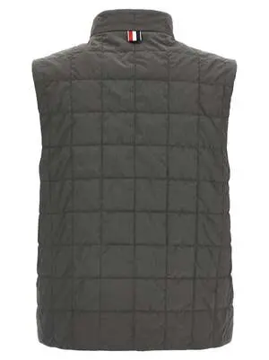 Thom Browne 4bar' Ripstop Shiny Vest