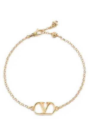 Valentino Garavani Vlogo Signature Chain Bracelet - Gold
