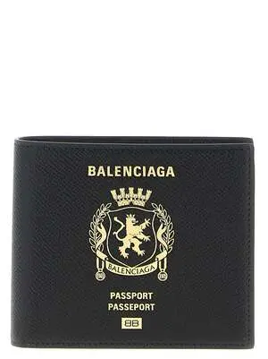 Balenciaga Passport' Wallet - Black