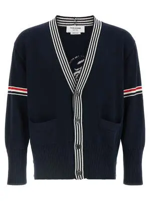 Thom Browne Lobster' Cardigan - Blue