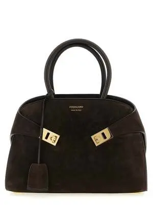 FERRAGAMO Hug Th Handbag - Brown
