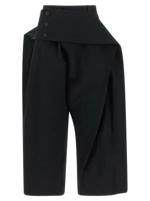 Issey Miyake Grainy" Pants - Black