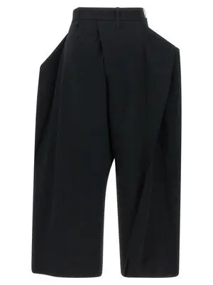 Issey Miyake Grainy" Pants - Black