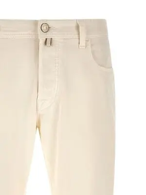 Jacob Cohen Bard" Slim Fit Jeans - White