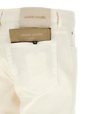 Jacob Cohen Bard" Slim Fit Jeans - White