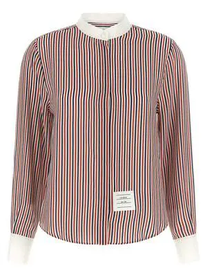 Thom Browne Removable Lavallière Collar Shirt