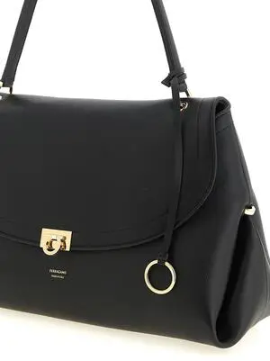 FERRAGAMO Sofia 2026 Shoulder Bag - Black