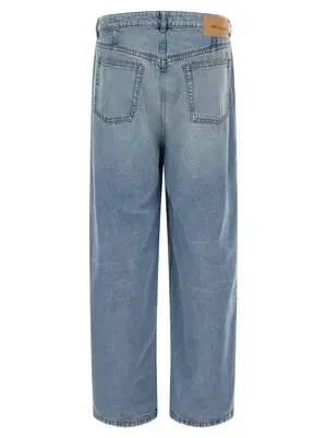 AMI Paris Wide Leg Jeans