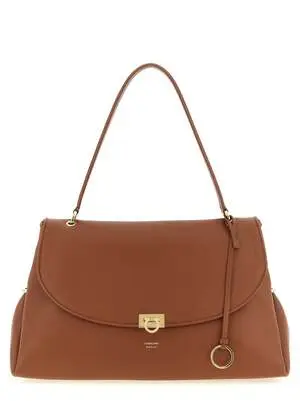 FERRAGAMO Sofia 2026 Shoulder Bag - Brown