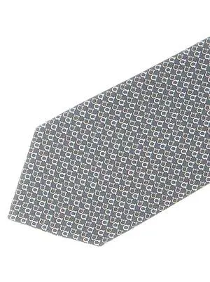 FERRAGAMO Chicca' Tie - Gray