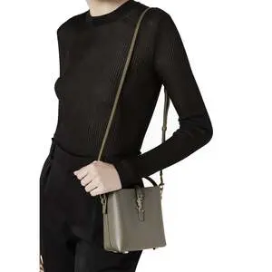 Saint Laurent Le 37 Mini Bucket Bag - Green