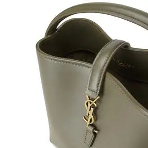 Saint Laurent Le 37 Mini Bucket Bag - Green