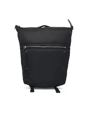 MAISON MARGIELA Zip Line Fabric Backpack - Black