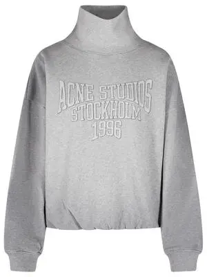 Acne Studios Cotton Sweatshirt - Gray