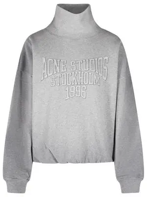 Acne Studios Cotton Sweatshirt - Gray