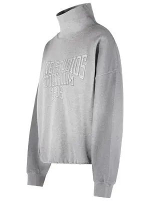Acne Studios Cotton Sweatshirt - Gray