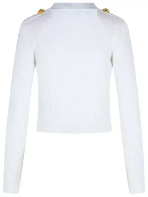 Balmain Viscose Blend Cardigan