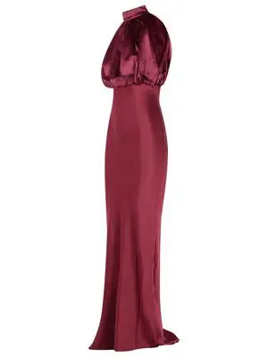 ROTATE BY BIRGER CHRISTENSEN Kalina Silk Gown - Multicolor