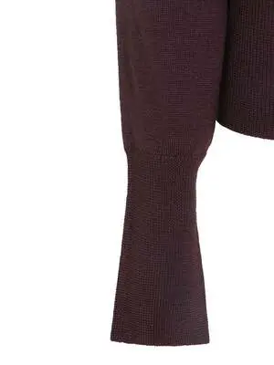 VIVIENNE WESTWOOD Bea Cardigan In Lana - Brown