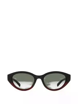 Gucci Oval-frame Sunglasses - Black