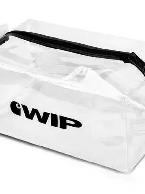 Carhartt Work In Progress Transparent Logo Print Wash Bag