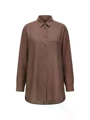 Max Mara Chest-pocket Linen Shirt