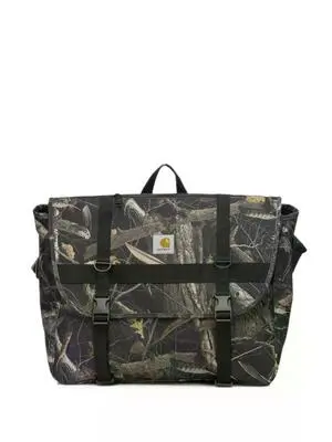 Carhartt Work In Progress Camouflage-print Buckle-fastening Shoulder Bag - Black