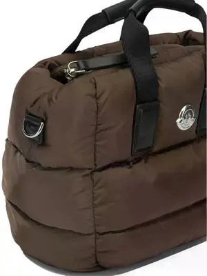 Moncler Mini Caradoc Padded Tote Bag - Brown