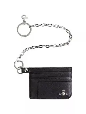 VIVIENNE WESTWOOD Chain-link Card Holder - Black