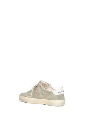 GOLDEN GOOSE Taupe Suede Soul Star Sneakers